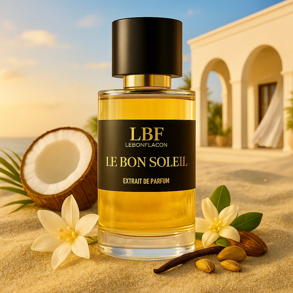 LE BON SOLEIL – Extrait de parfum solaire & floral mixte | LEBONFLACON ...